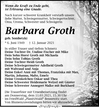 Barbara Groth's Instagram, Twitter & Facebook on IDCrawl